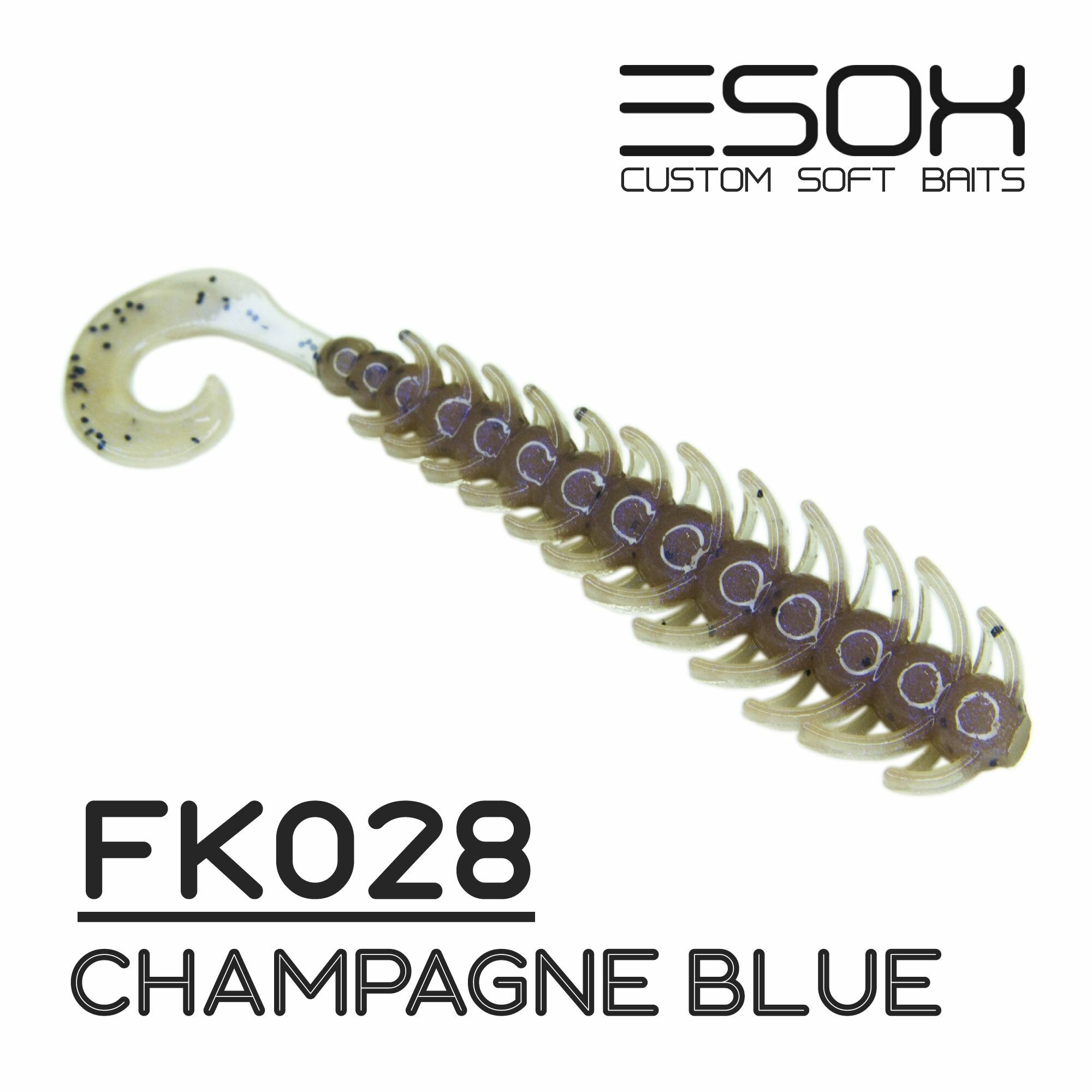 ESOX Twigsy 3.2" (81мм) 7шт /Мягкая приманка для рыбалки