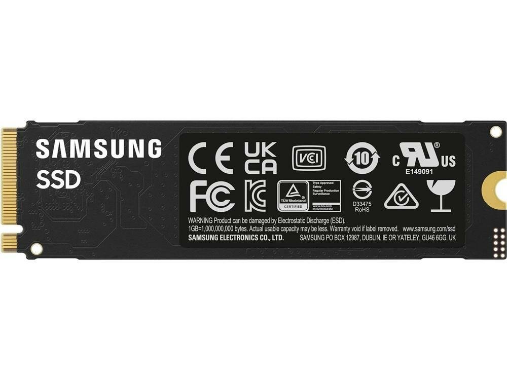 Твердотельный накопитель SSD M.2 4 Tb Samsung 990 EVO Plus Read 7250Mb/s Write 6300Mb/s 3D TLC MZ-V9S4T0BW