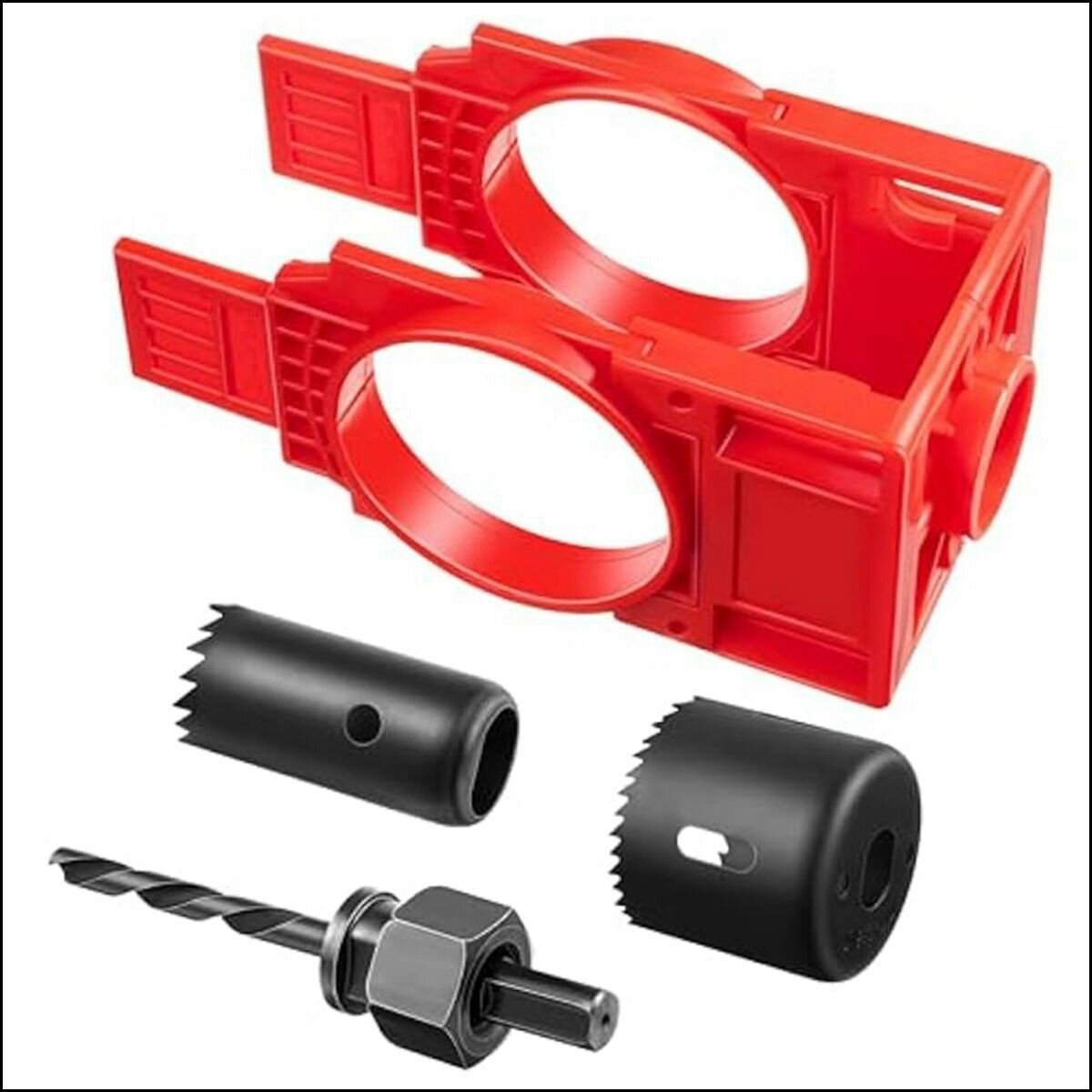 Эксклюзивный набор для монтажа дверных замков и сверления отверстий в деревянных полотнах