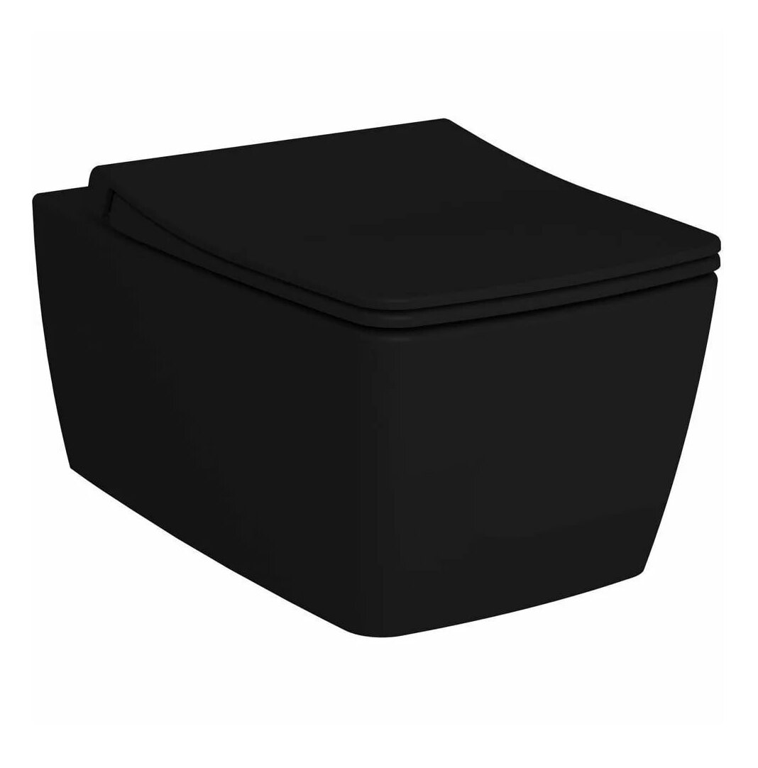 Чаша подвесного унитаза VitrA Metropole 7672B083-0101 безободковый (без сиденья)