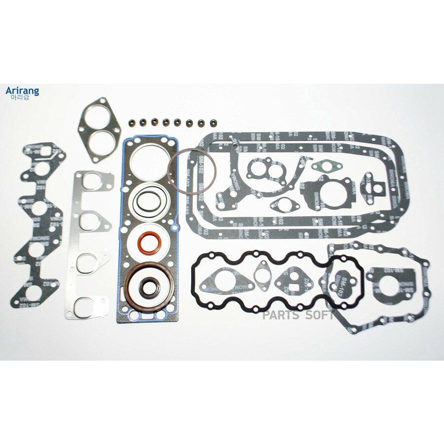 ARG18-1273 ARIRANG Набор прокладок ДВC DAEWOO Nexia 1.5SOHC ARIRANG ARG181273 | цена за 1 шт