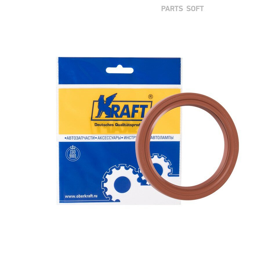 Сальник коленвала для а/м ВАЗ 2101 задний "KRAFT" KRAFT KT 885200 | цена за 1 шт