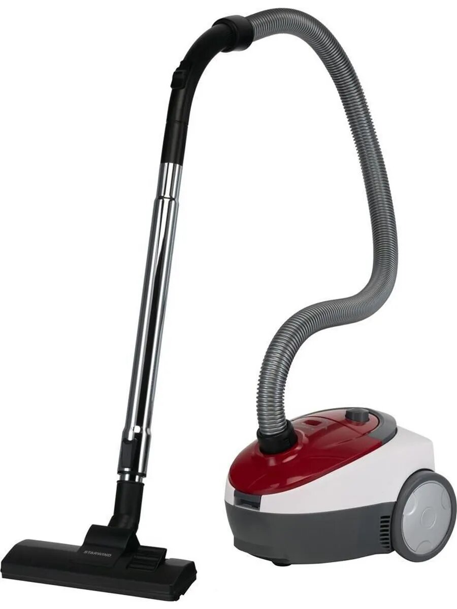 Пылесос для дома мощныйSCB1114 1800Вт красный/белый