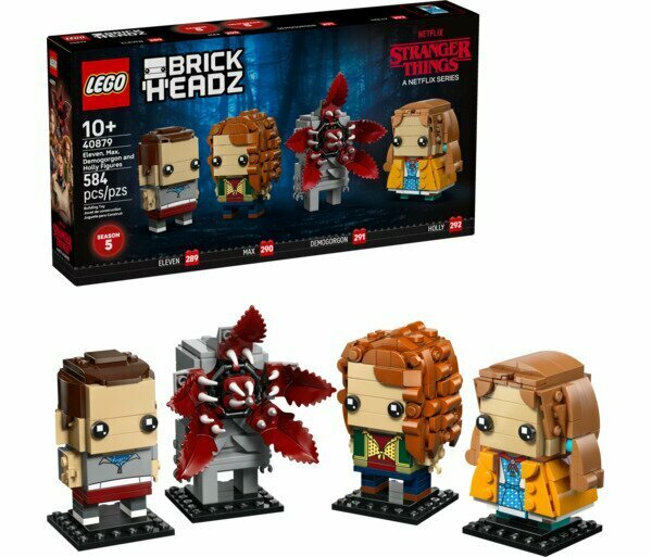 Конструктор LEGO BrickHeadz 40879 Очень странные дела: Одиннадцать, Макс, Демогоргон и Холли (Lego 40879)