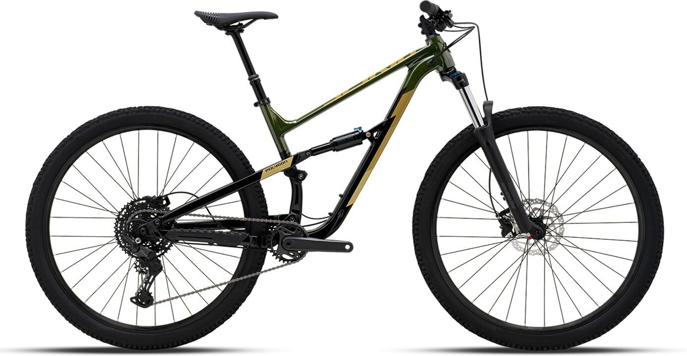 Велосипед Polygon Siskiu D6 29 (2026), алюминиевая рама, размер L, цвет Зеленый-коричневый