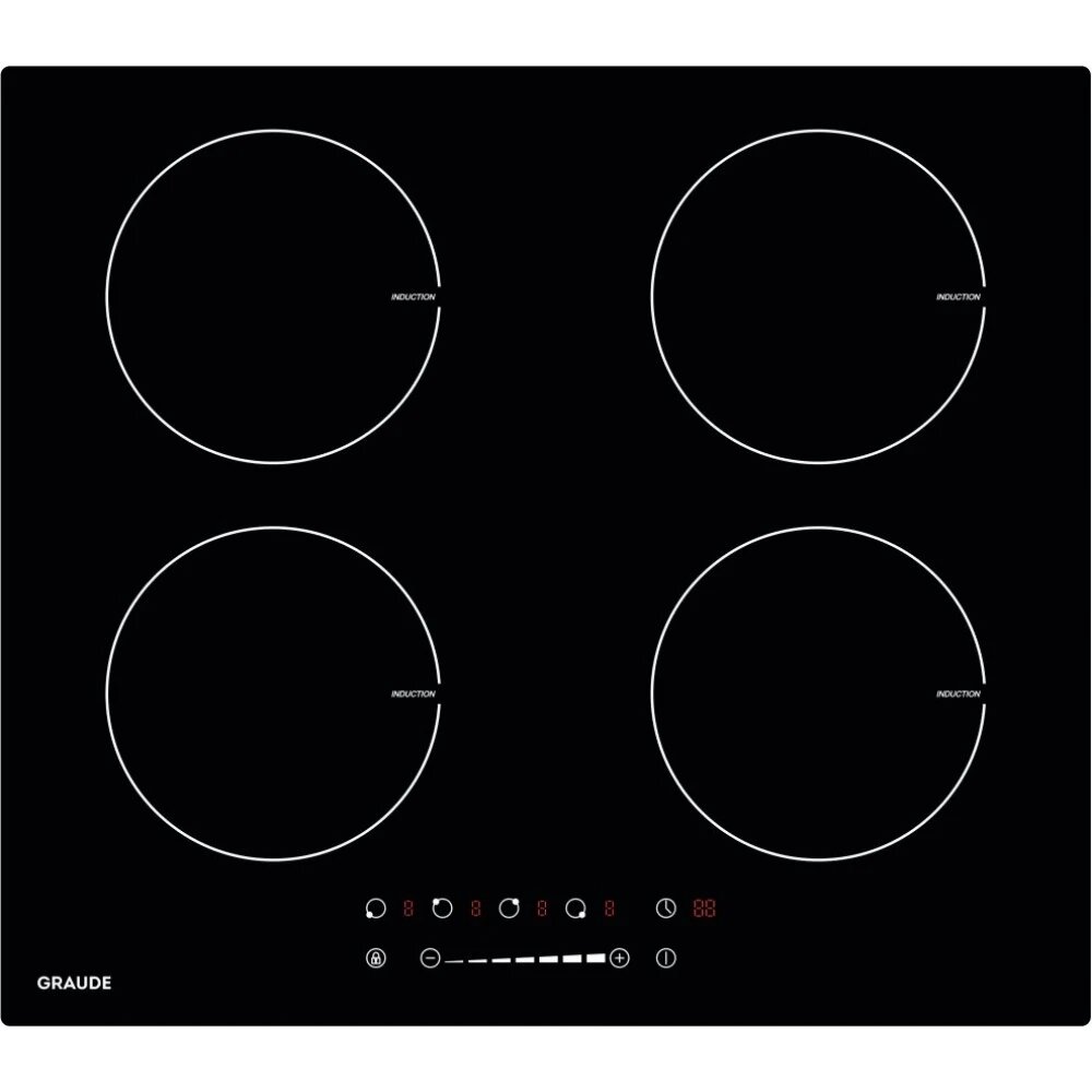 Индукционная варочная панель GRAUDE IK 60.1, черный