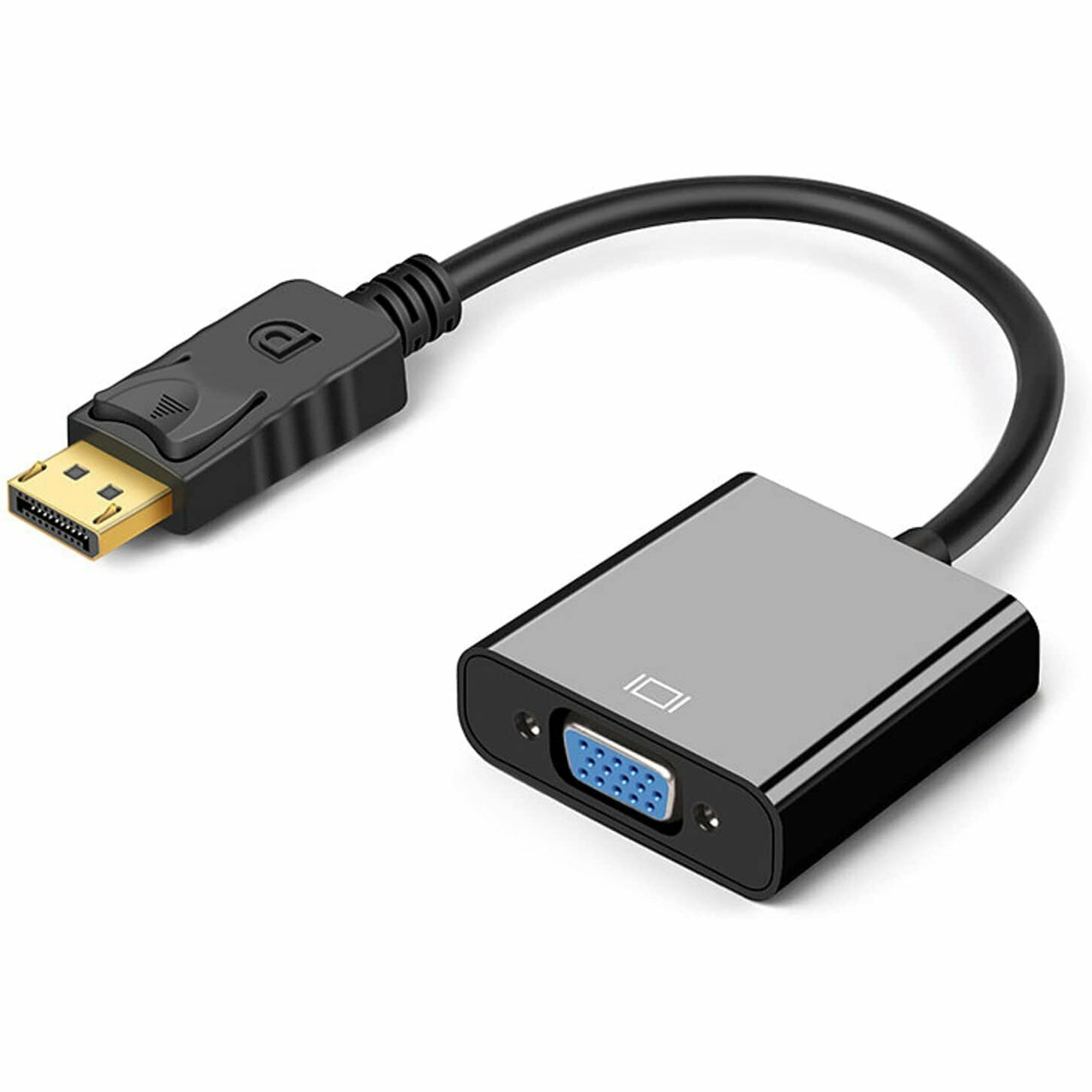 Кабель-адаптер PALMEXX ADP006 DisplayPort(m)-VGA(f), 0.15м, чёрный