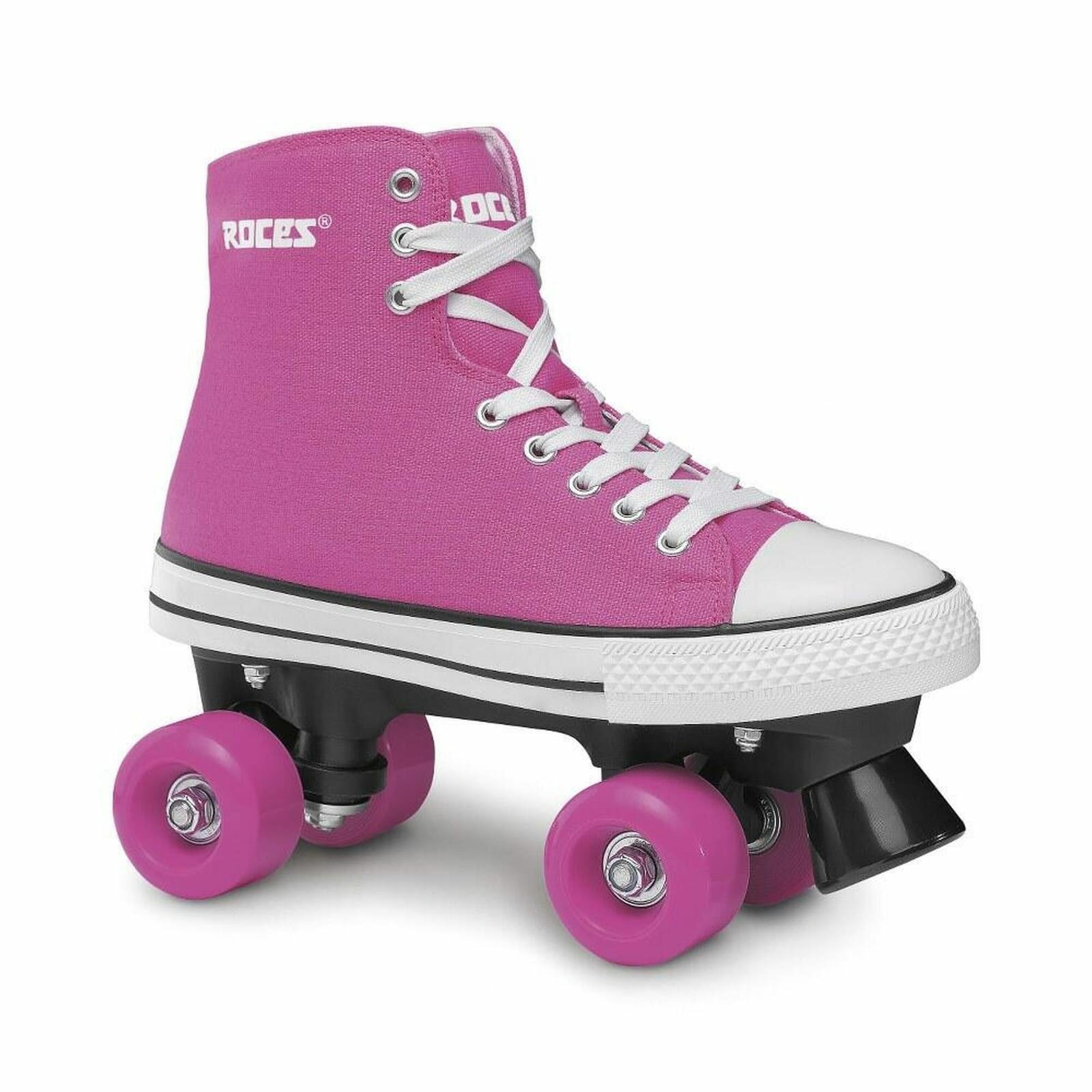 DECATHLON ролики Roces Quad Chuck Classic, королевский фиолетовый, размер 35