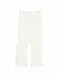 Брюки клеш Neera Elasticated cropped trousers, размер 40, white
