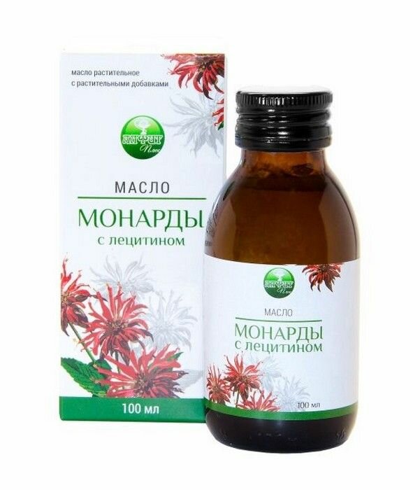 Масло косметическое Алфит Плюс масло монарды с лецитином 100 мл 3272