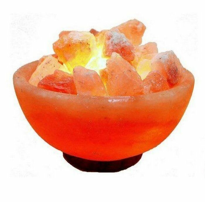 Лампа солевая Wonder Life чаша с камнями 2 кг 2903