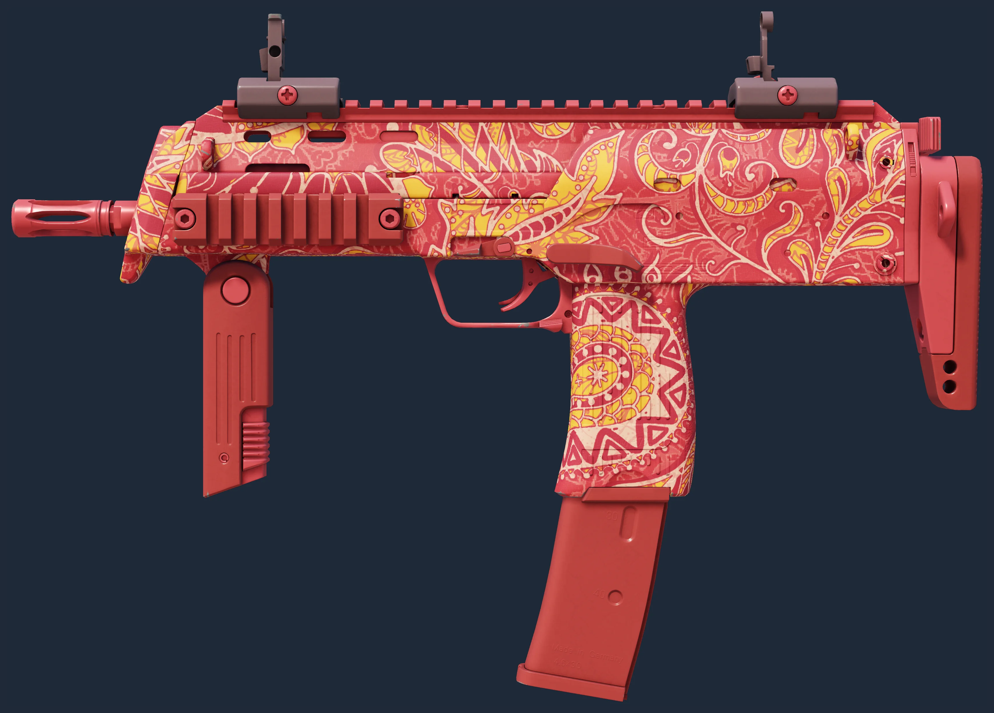 MP7 | Коралловый пейсли (Прямо с завода) Скины CS2 с быстрой автовыдачей steam trade