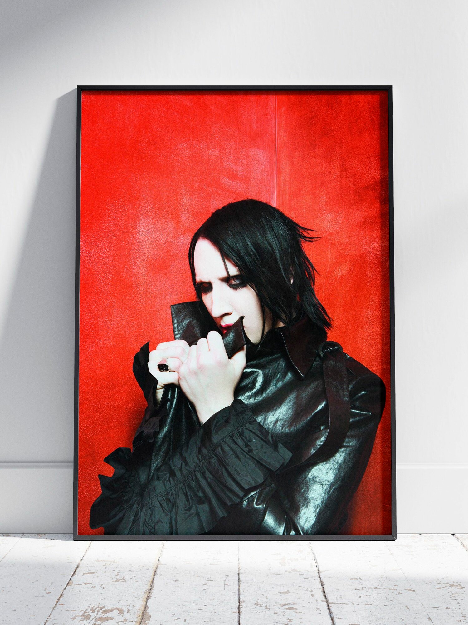 Плакат на стену для интерьера Мэрилин Мэнсон (Marilyn Manson 25) - Постер по музыке и артисту формата A4 (21x30 см)