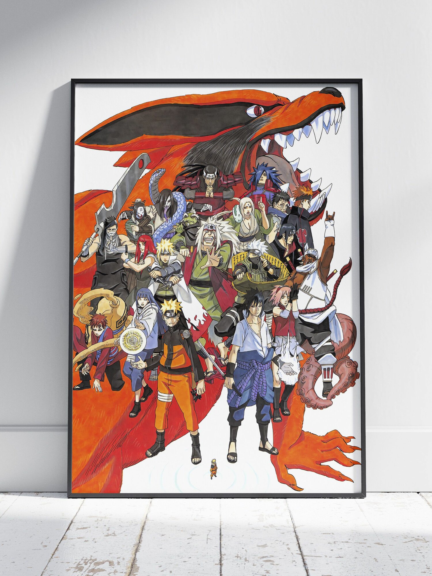 Плакат на стену для интерьера Наруто Ураганные Хроники (Naruto 37) - Постер по аниме и японской анимации формата A4 (21x30 см)