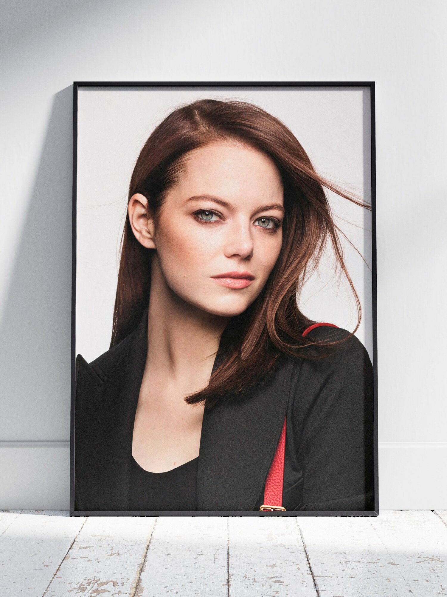Плакат на стену для интерьера Эмма Стоун (Emma Stone 46) - Постер по актеру фильма, кино, сериала формата A4 (21x30 см)