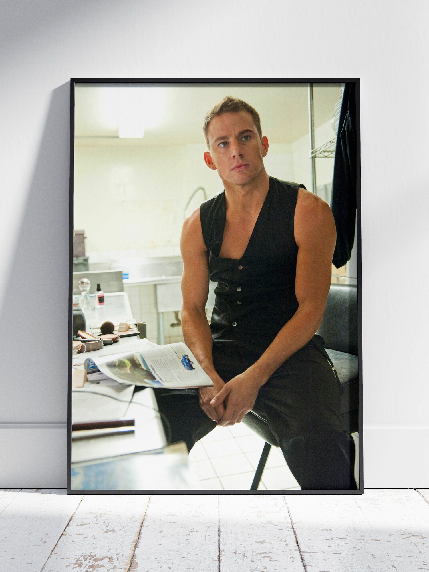 Плакат на стену для интерьера Ченнинг Татум (Channing Tatum 35) - Постер по актеру фильма, кино, сериала формата A4 (21x30 см)