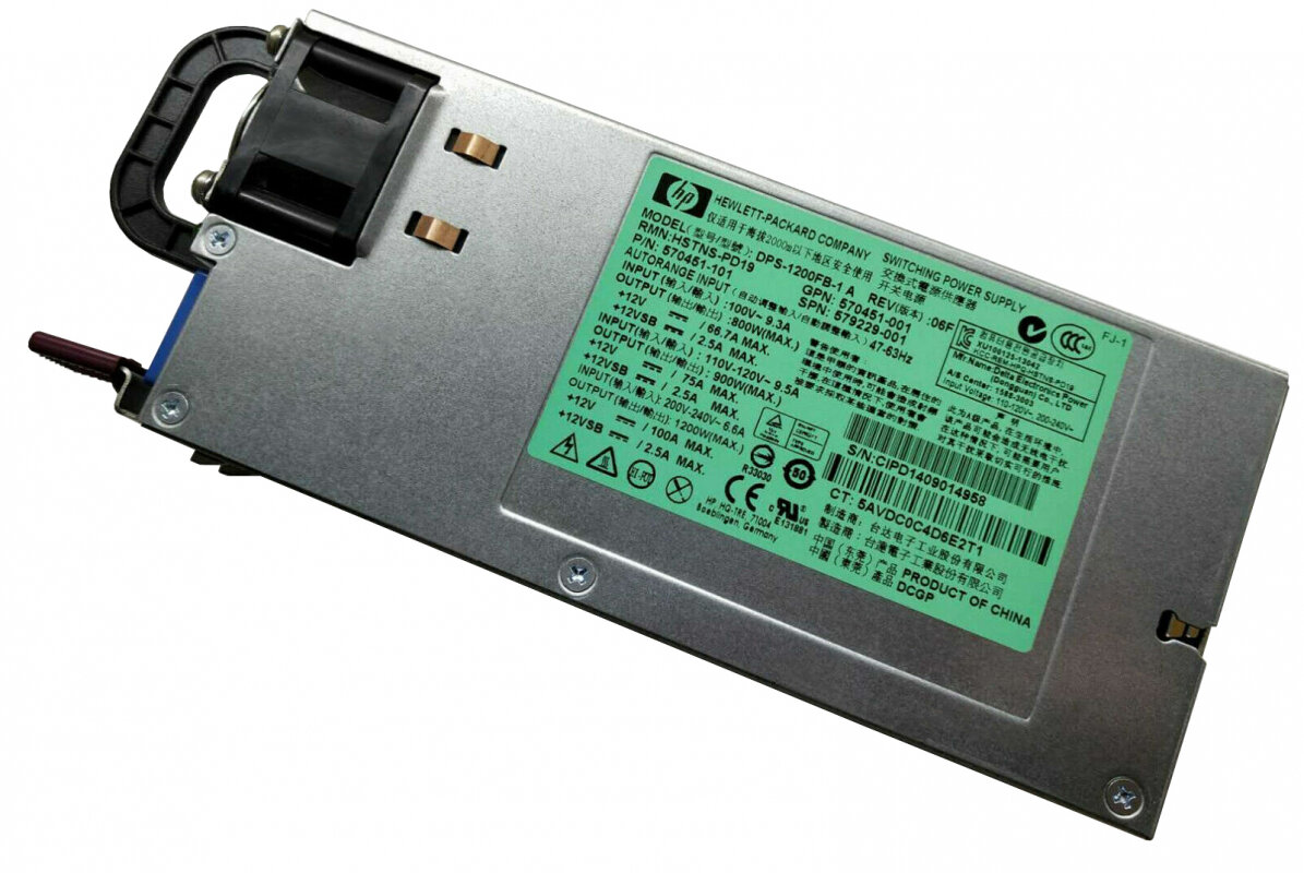 Резервный Блок Питания HP 570451-001 1200W