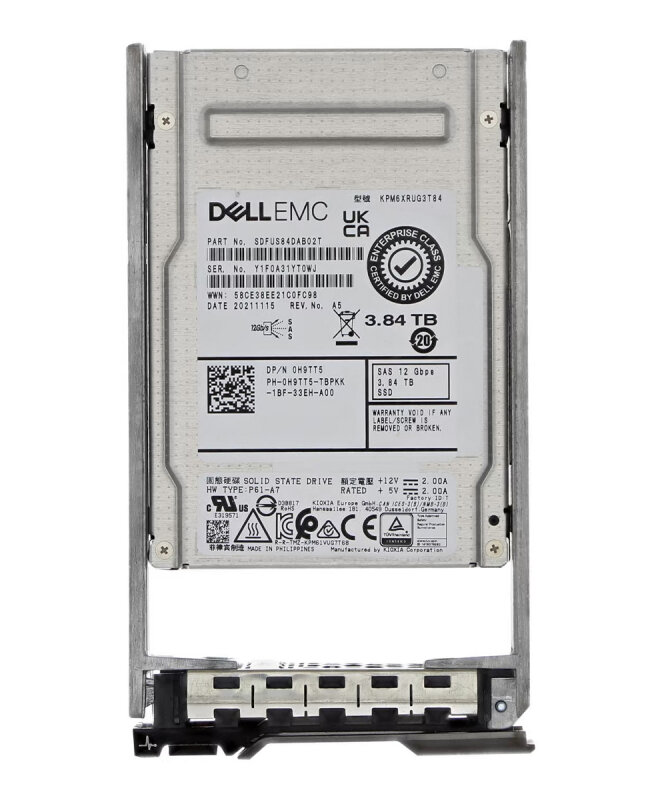 Жесткий диск Dell KPM6XRUG3T84 3.84TB SAS 2,5" SSD