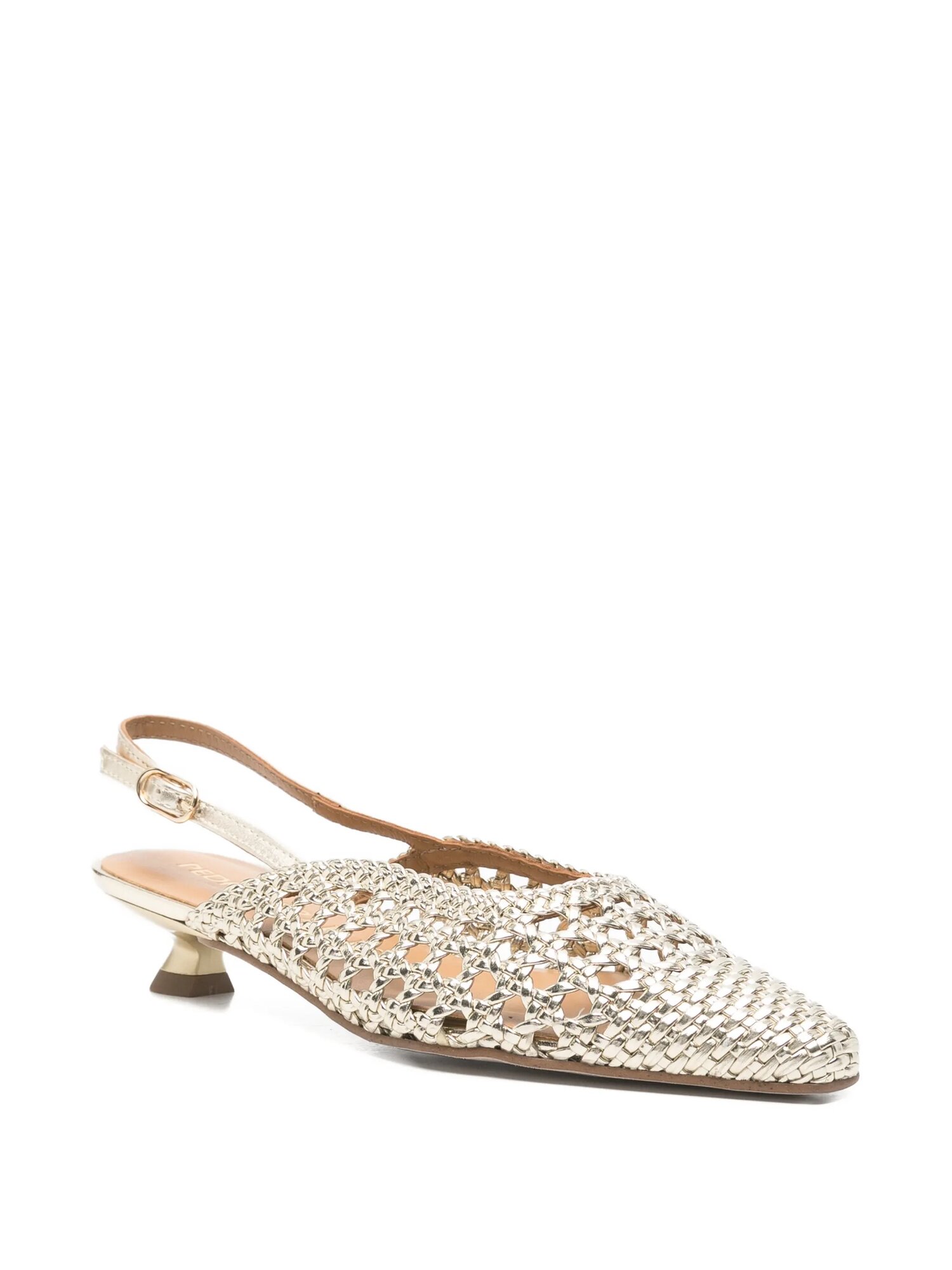 Мюли Pedro Miralles Slingback mules, размер 39, gold — фото 1