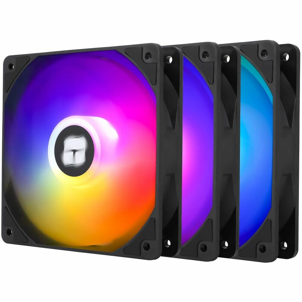 Вентилятор 120x120 Thermalright TL-C12C X3 3pcs-pack Black Ret