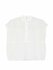 Блуза SOLOTRE Half-buttoned blouse, размер 44, white