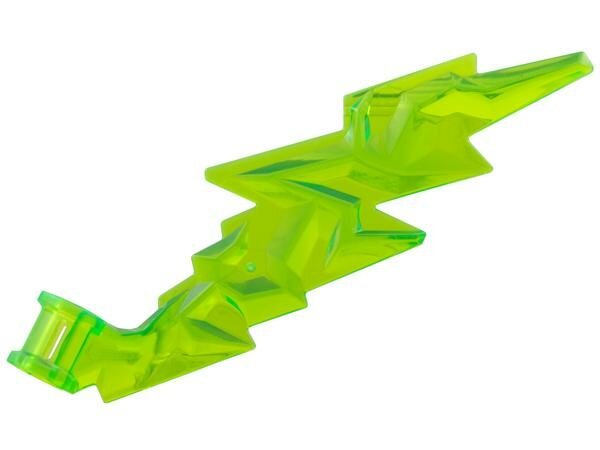Деталь Lego 2149 Wave Angular Lightning Bolt with Axle Hole
