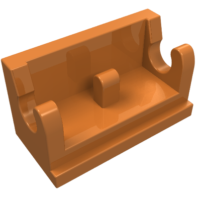 Деталь Lego 3937 Hinge Brick 1 x 2 Base