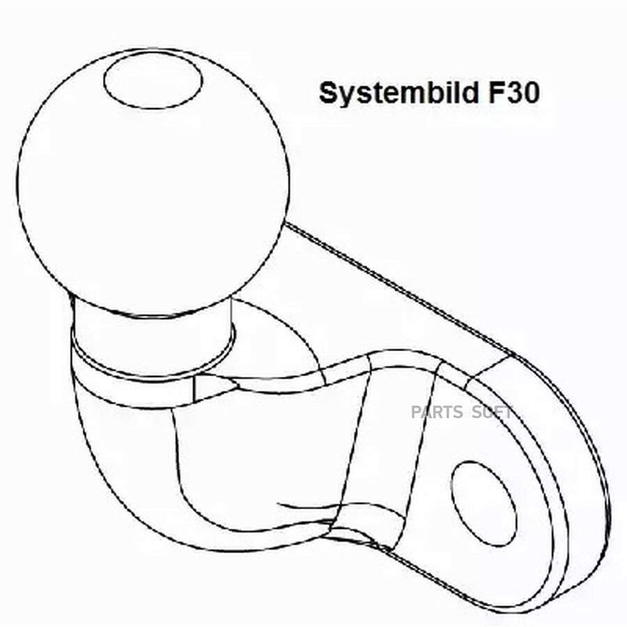 Фаркоп от официального дистрибьютора, WESTFALIA, артикул 313273600001