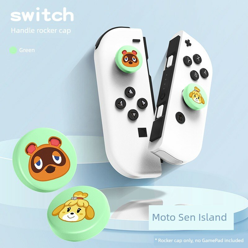 Накладки на джойстик "Animal Crossing", для Nintendo Switch, защитные