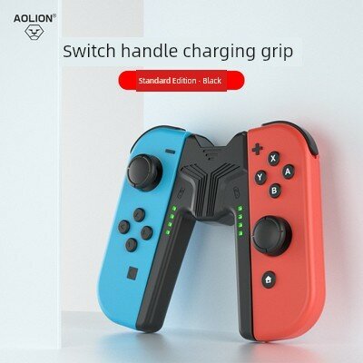 Набор для Nintendo Switch Joy-Con Charging Grip Черный Совместимый с Joy-Con Контроллерами Высококачественный аксессуар