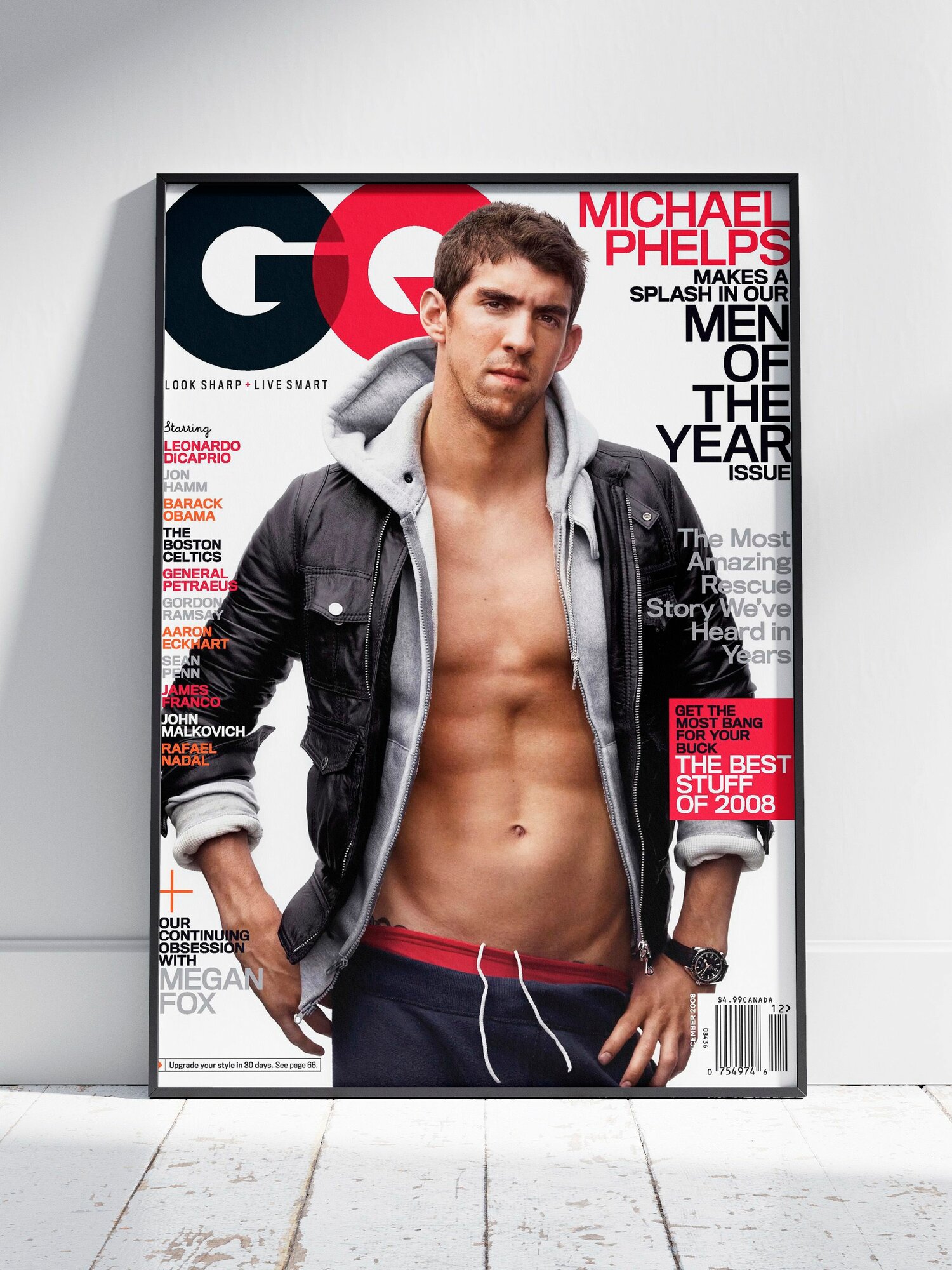 Плакат на стену для интерьера Легенды Олимпийских Игр (Майкл Фелпс - Michael Phelps 3) A4 (21x30 см)