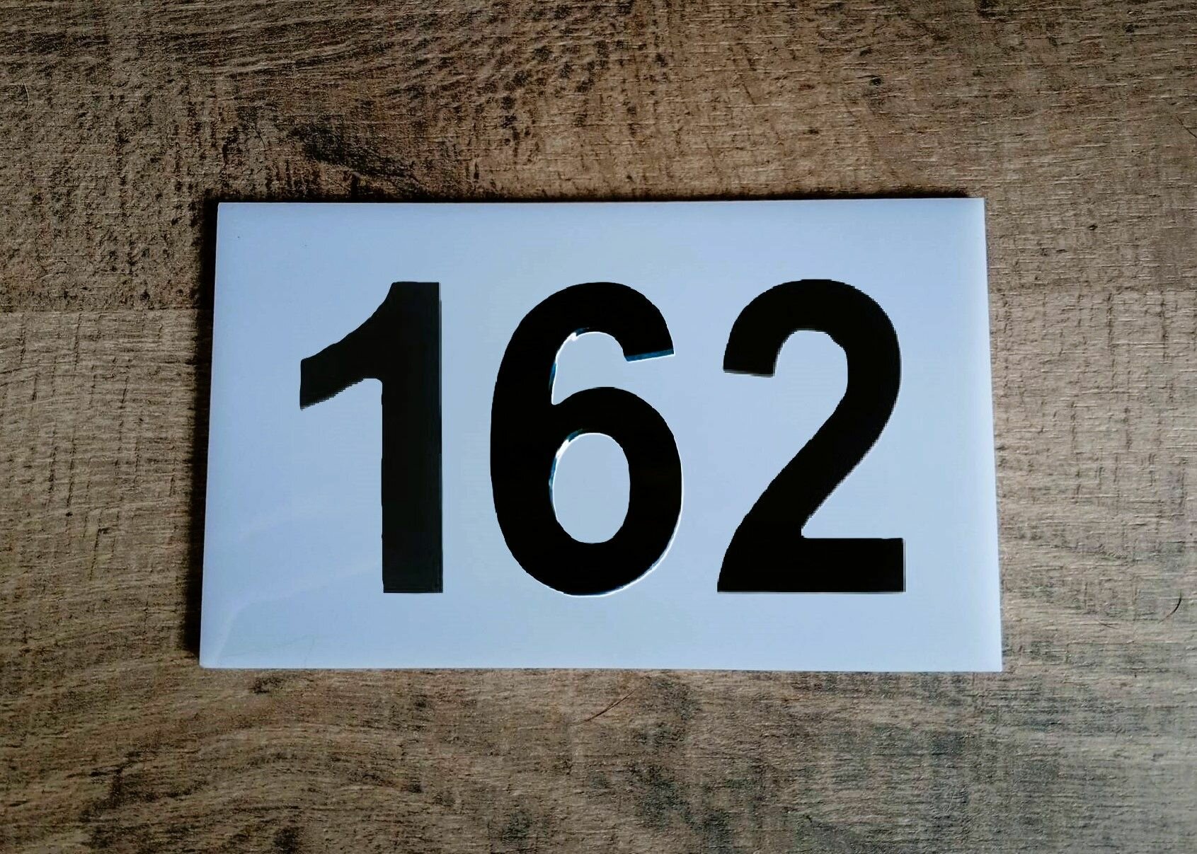 Цифры на дверь, табличка с номером 162