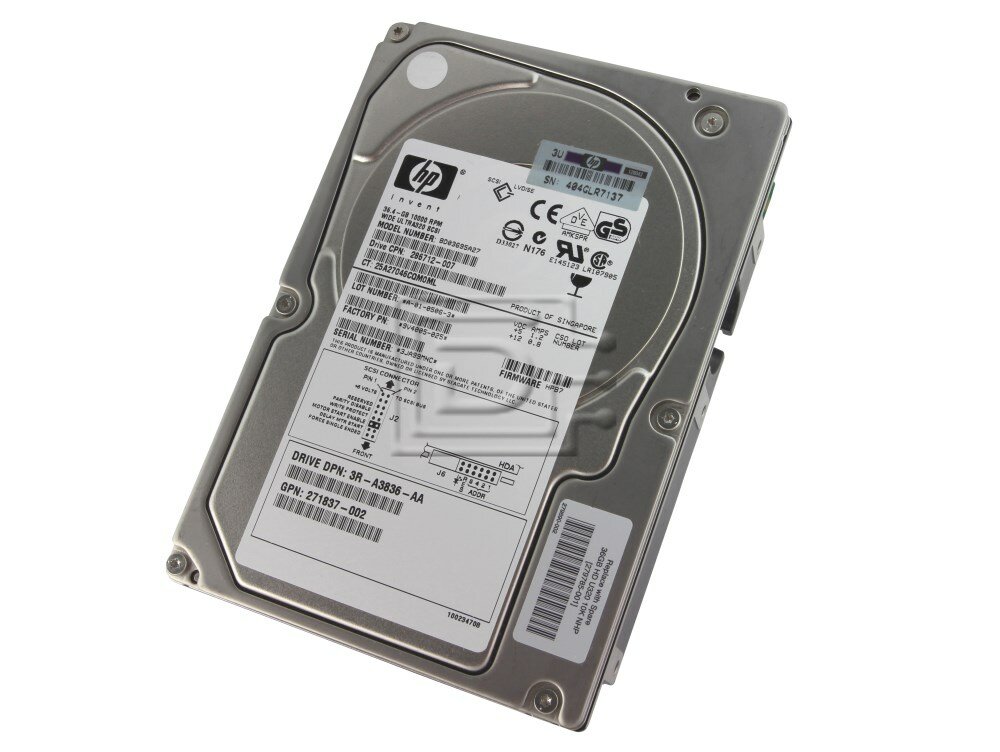 Жесткий диск HP 271832-B21 36,4Gb U320SCSI 3.5" HDD