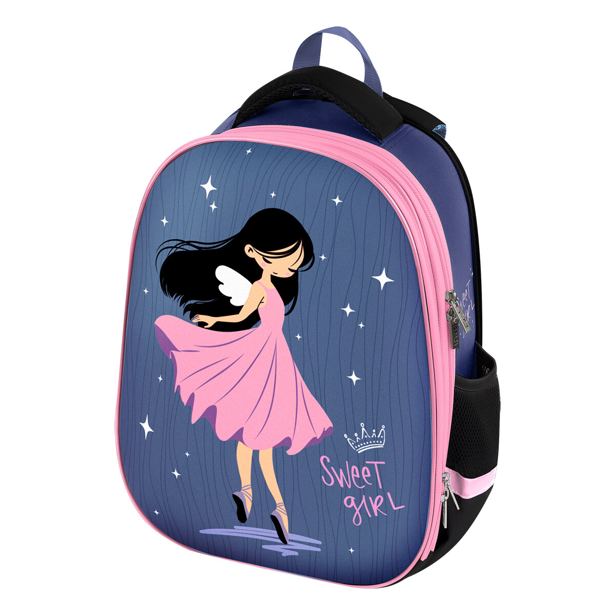 Ранец школьный Forst School Base "Sweet Girl" 39*30*18см, 2 отделения, 2 кармана, анатомическая спинка (AB_SB67531)