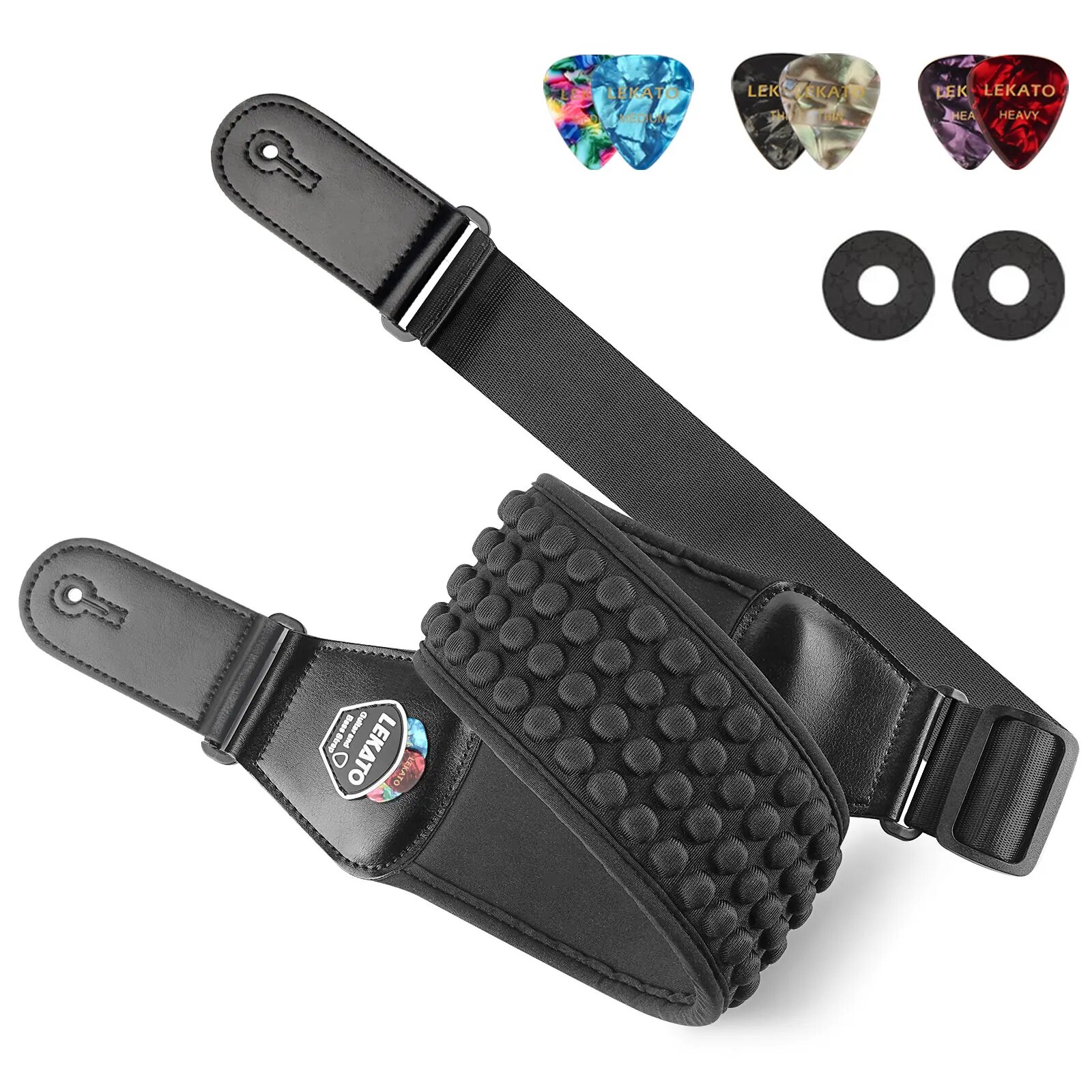 Lekato Guitar Strap Bass C — фото 1