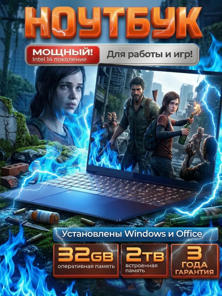 Ноутбук HiGH TECH R848 Intel H-Series RAM 32GB / SSD 2048GB