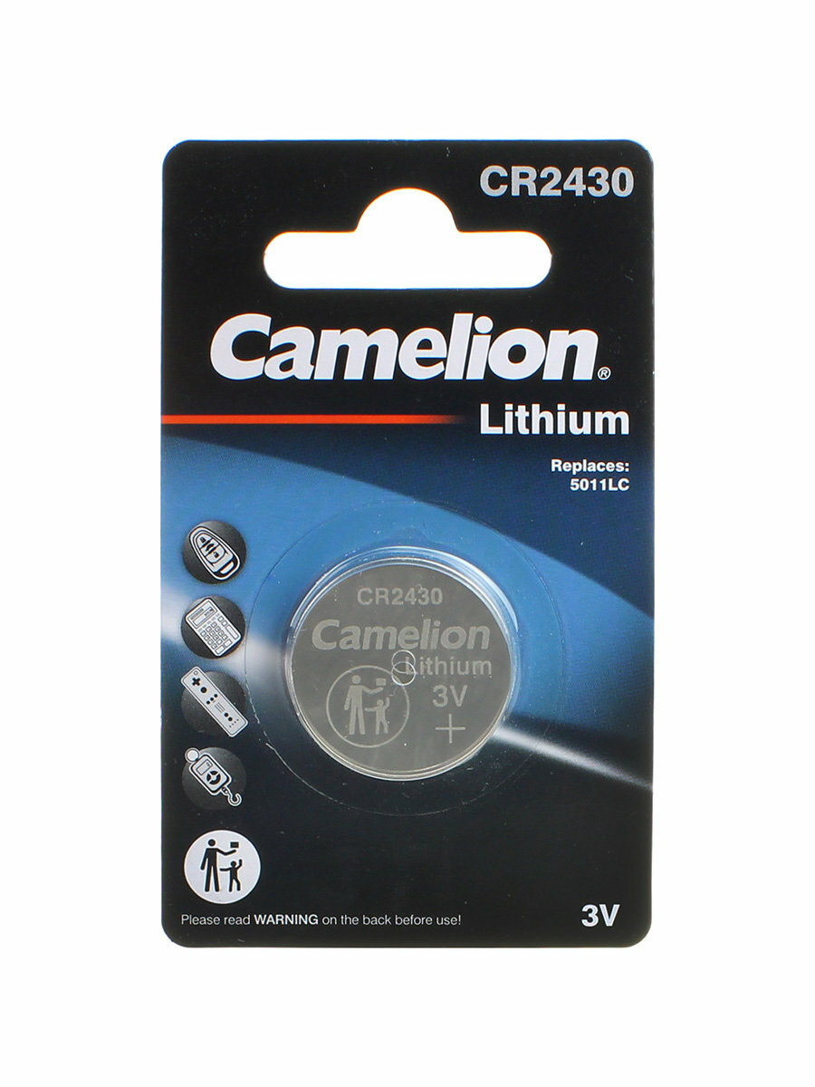 Батарейка CR2430 BL1/10 Camelion