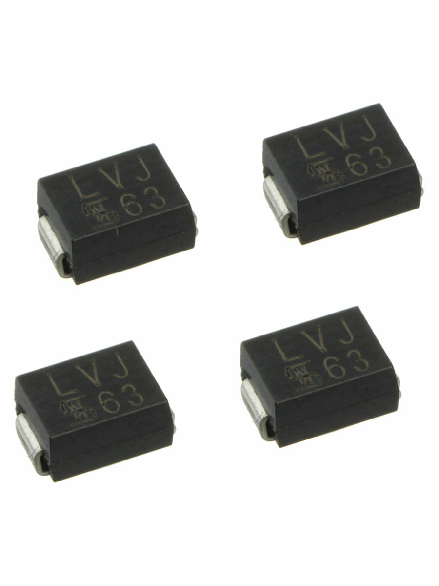 Защитный диод 36В 600Вт P6SMB36CA (LVJ) SMB TSC (упаковка 4шт) двунаправленный