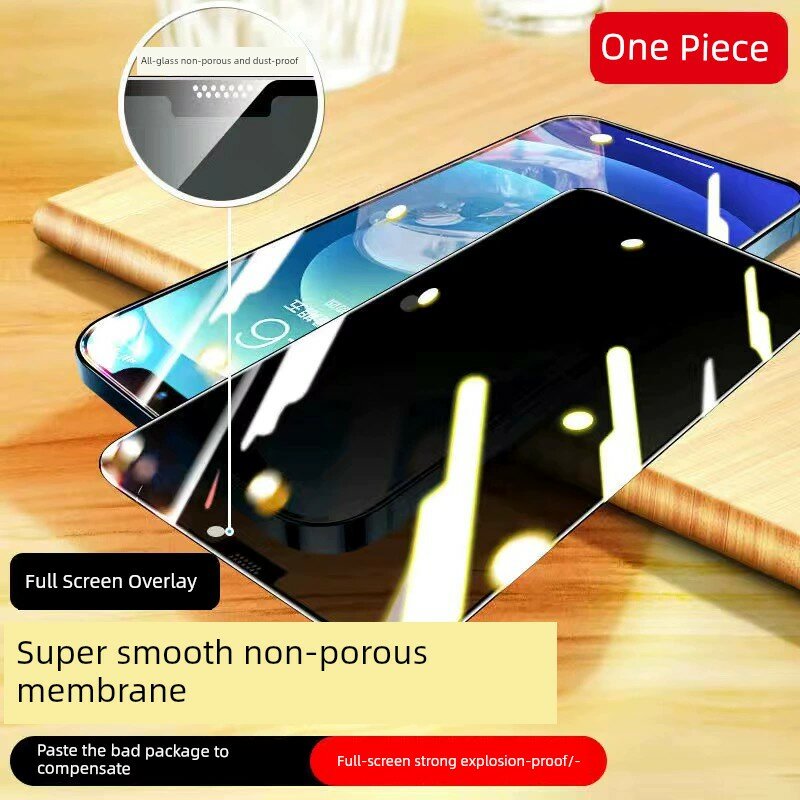 IPhone 13 Mini Темперированный Стеклянный Защитный Чехол - Беспористый Антипылевой, Защита Приватности, 1 шт
