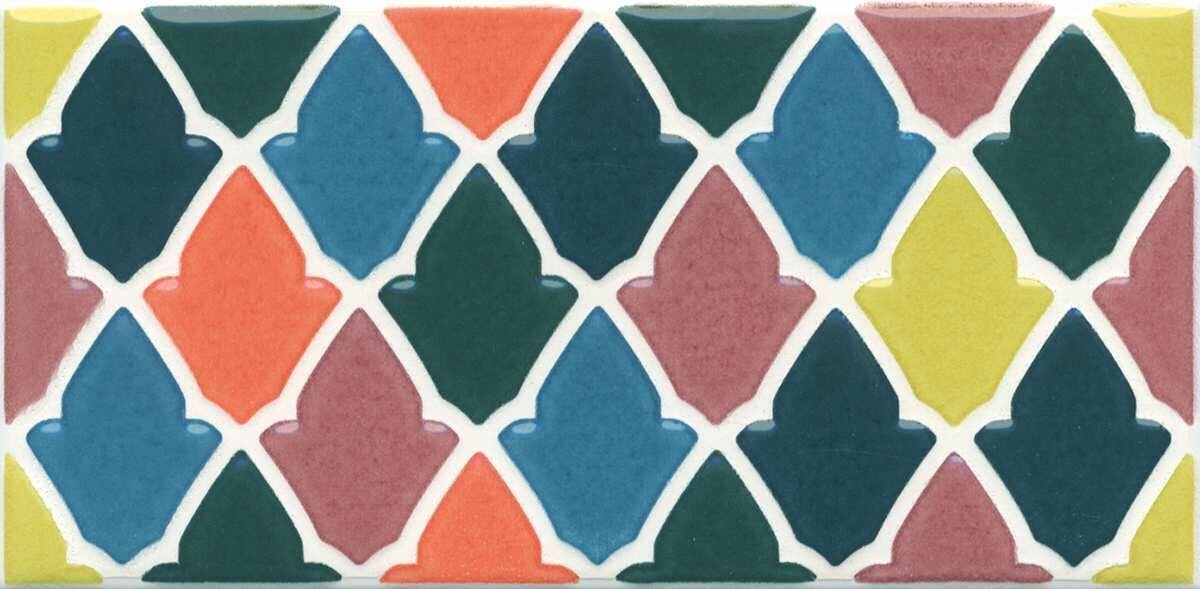 Керамическая плитка KERAMA MARAZZI HGD/A324/16000 Декор Алькасар 7,4х15 Цена за 1/шт