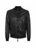 Куртка Sword Leather bomber jacket, размер 52, black/black