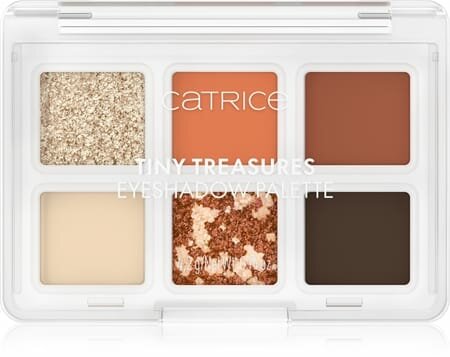 Тени для век Catrice Tiny Treasures, 030 Heat It Up, разноцветные, 4,2 г