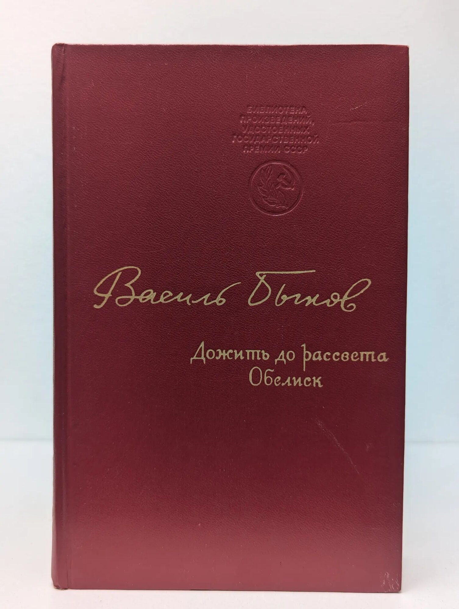 Дожить до рассвета. Обелиск Быков Василь Владимирович 1976