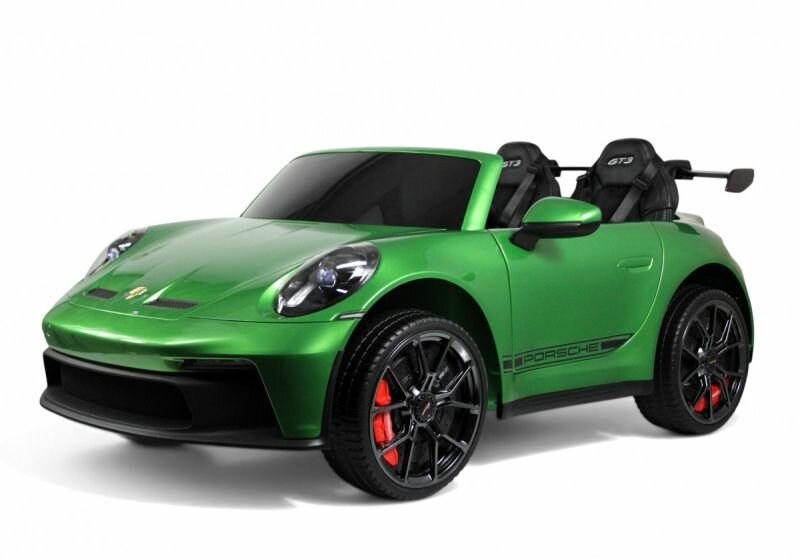Другие электромобили Rivertoys Детский электромобиль Porsche 911 GT3 (Y911YY) зеленый глянец