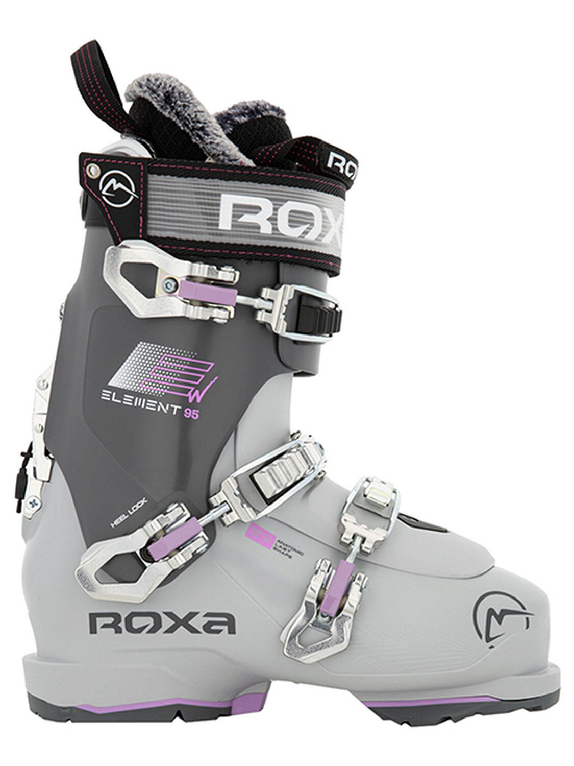 Горнолыжные ботинки Roxa Element 95 Light Grey/Cement/Light Grey 24/25 , для женщин , серый