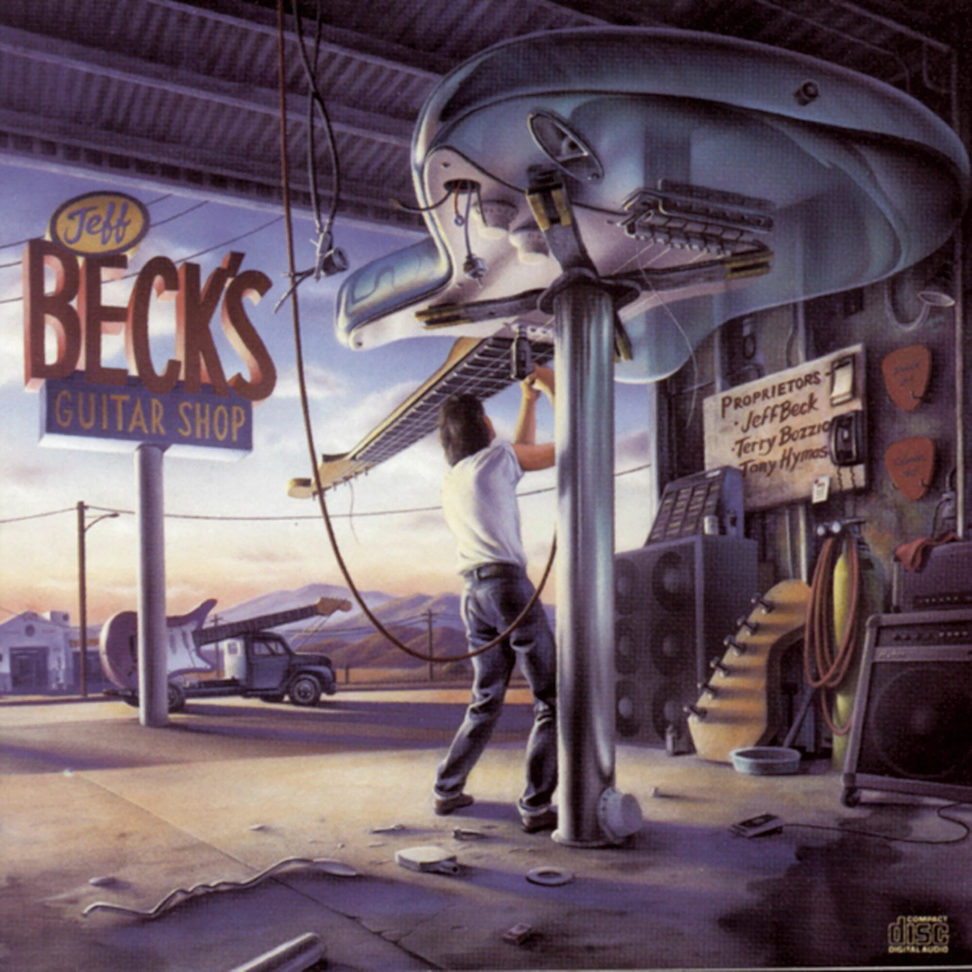 CD диск Jeff Beck - Guitar Shop (CD) 2008