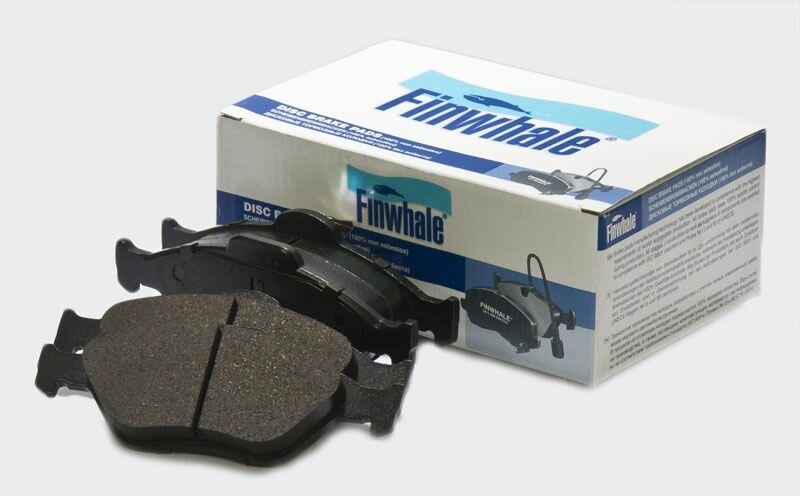 Колодки тормозные FORD Fusion 1.2 (FUJA; FUJB) 75hp передние (Finwhale)