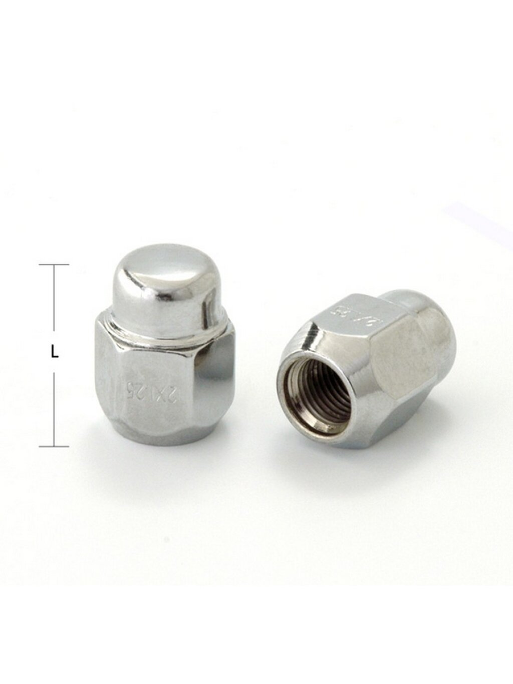 Гайка колесная M12x1.5x27 закрытая S21 (без юбки) "LS"