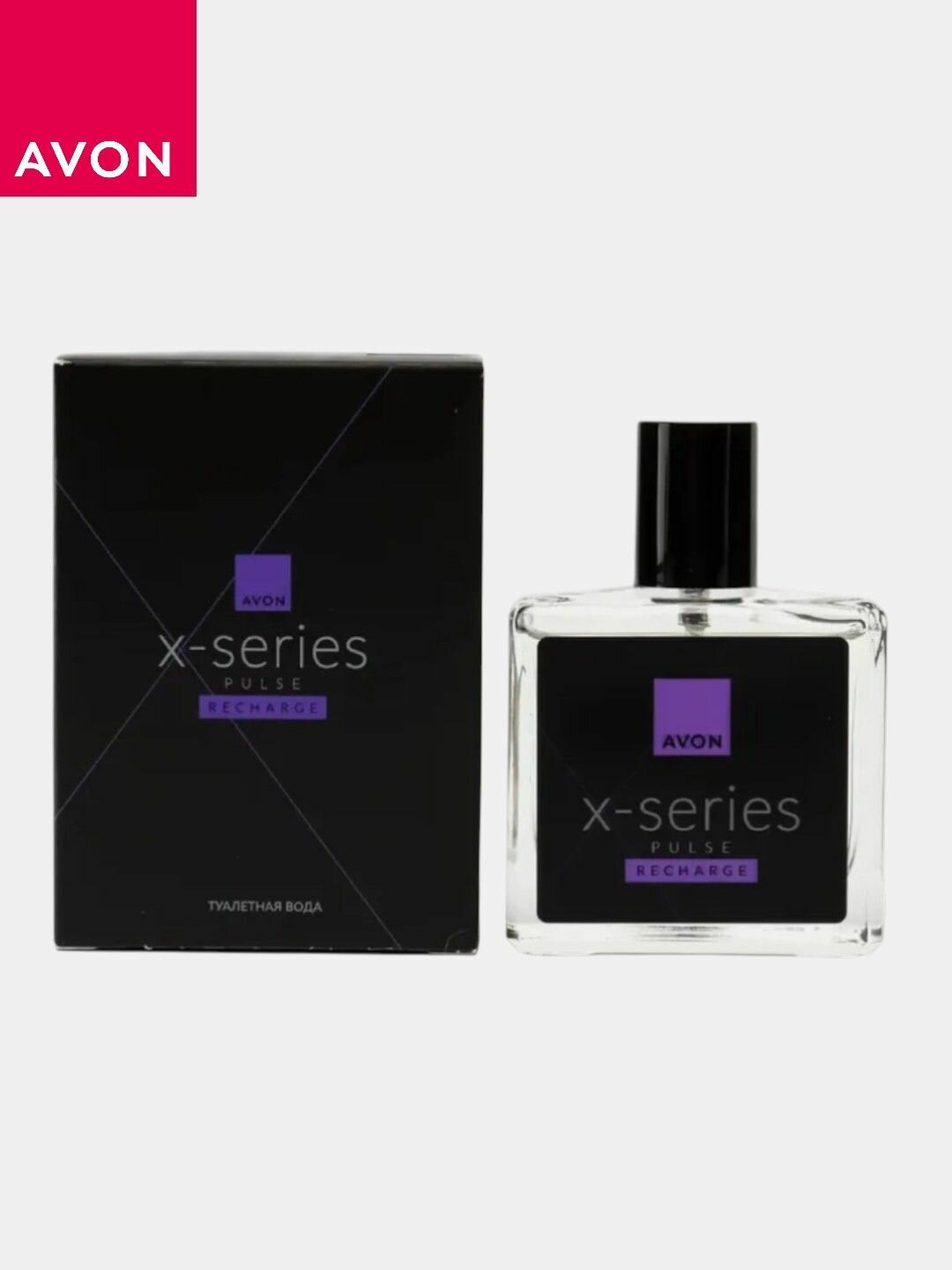 Туалетная вода AVON X-Series Pulse Recharge для него, 45 мл