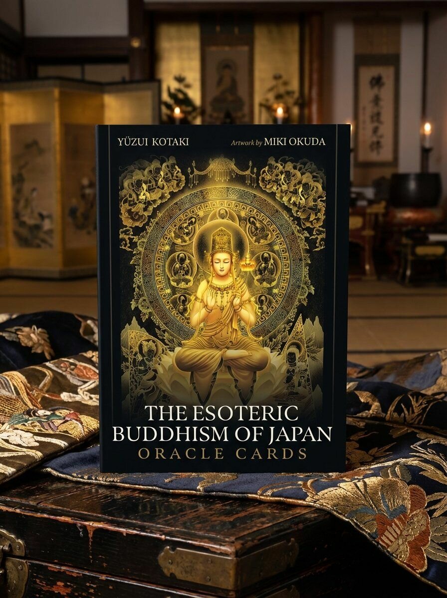 Карты Таро "The Esoteric Buddhism of Japan Oracle Cards" Blue Angel / Эзотерический Буддизм Японии О 63738